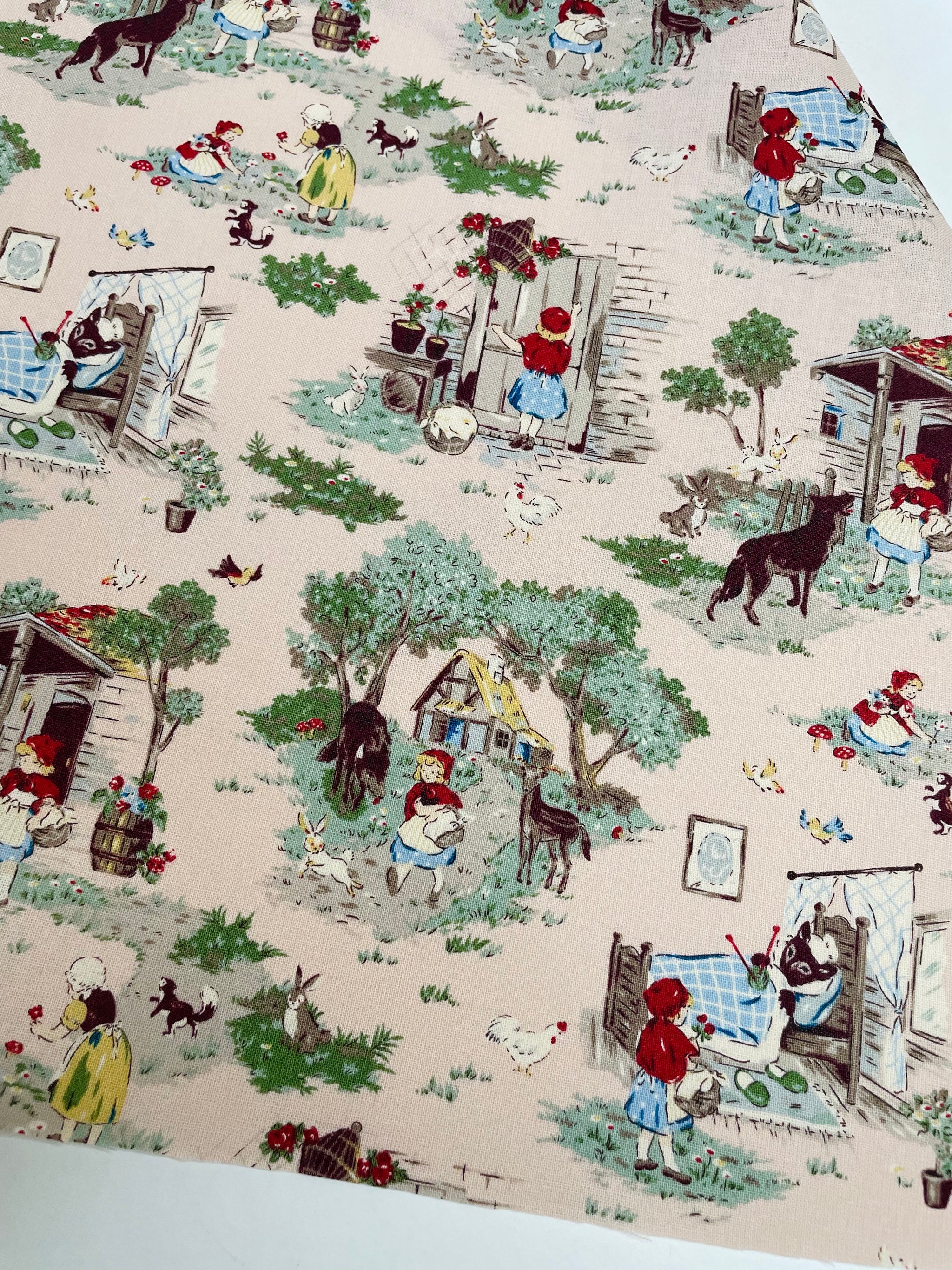 Little Red Riding Hood - PINK – Rose Garden Patchwork