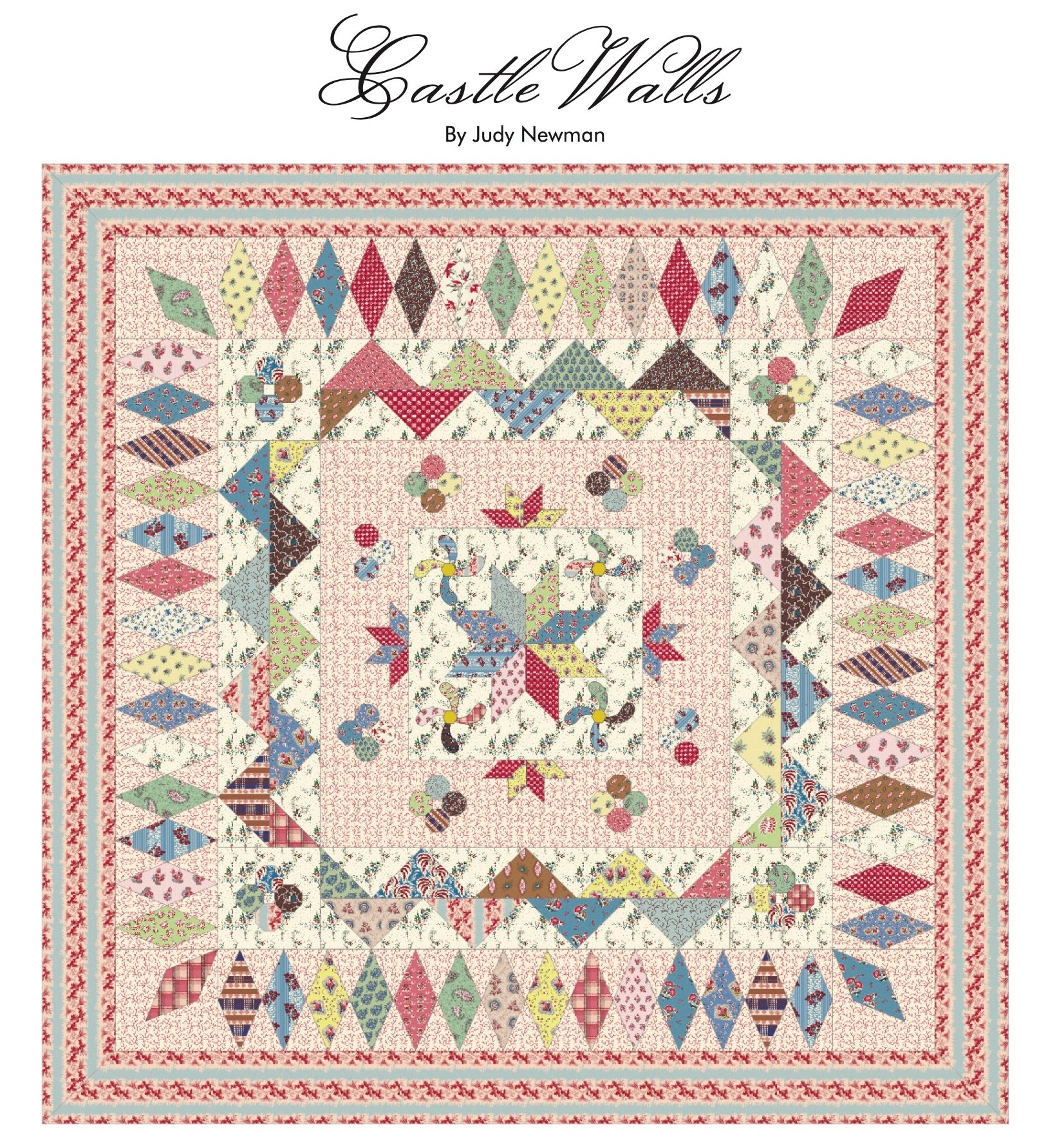 Sewing Kit - "Castle Walls" Quilt by Judy Newman – Rose Garden Patchwork